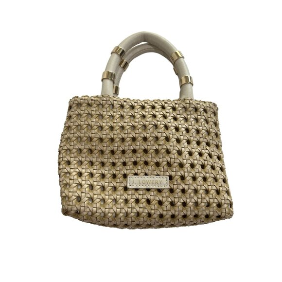 J. Lowery | Bags | J Lowery Mini William Bag In Natural Cane | Poshmark
